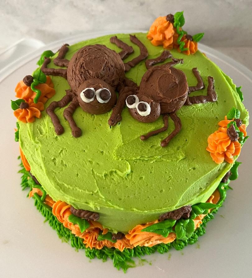 Spider Cake for Halloween – amy bakes in the 'burgh